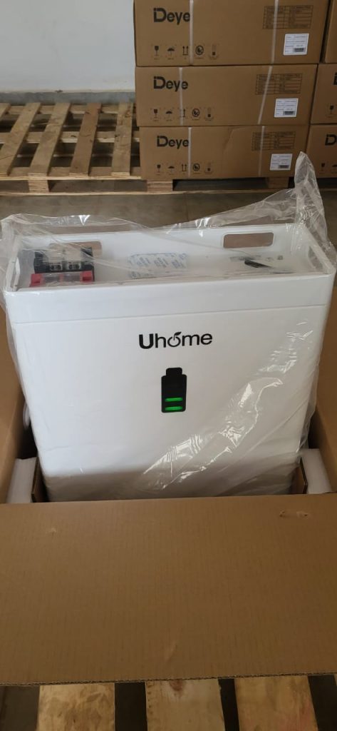 UHome 5.1kW Solid-State Lithium-ion Battery - (LFP 5120M) - Solar Man ...